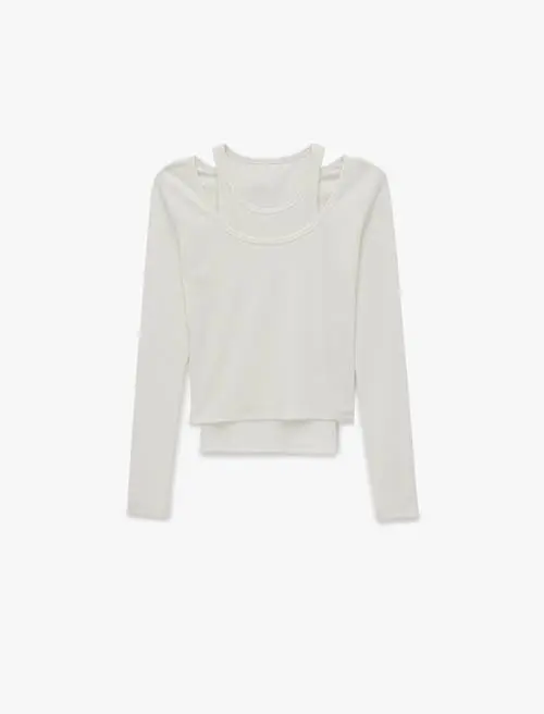 KOTON Long Sleeve T-shirt