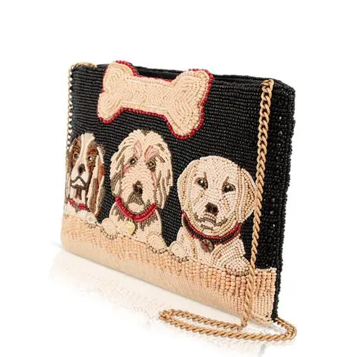 MARY FRANCES ACCESSORIES Pawsome Crossbody Handbag