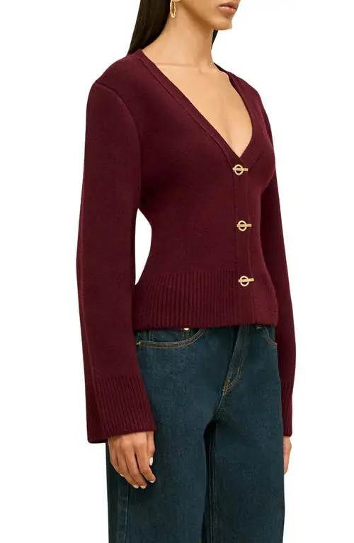 Cult Gaia Josia V-neck Cardigan