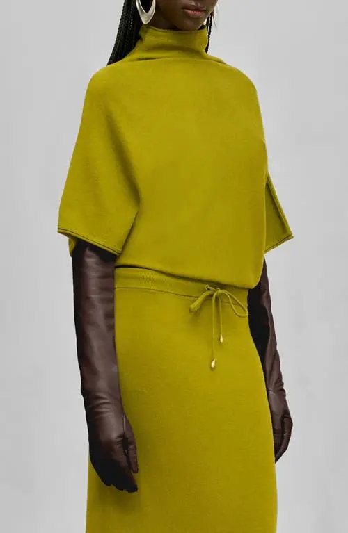 Cult Gaia Azalea Funnel Neck Knit Top