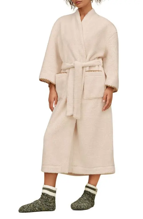 UGG Linet Oversized Plush Fleece Robe - Cream