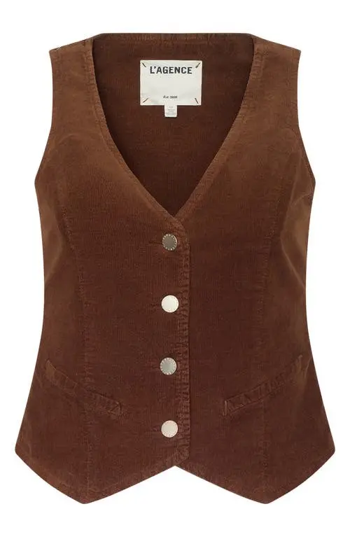 L'Agence Yelena Corduroy Vest