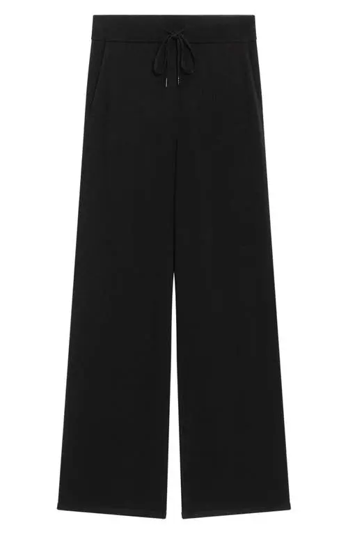 Zadig&Voltaire Parraz Wide Leg Wool & Cashmere Pants