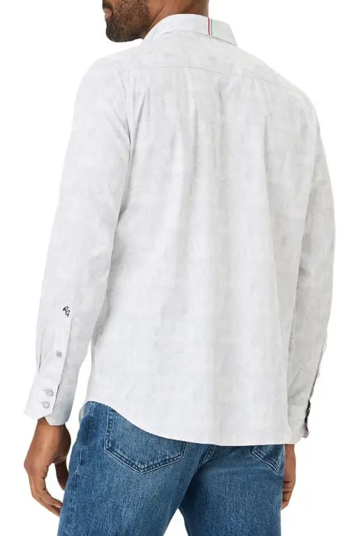 Robert Graham Victory Mode Long Sleeve Stretch Cotton Button Up Shirt