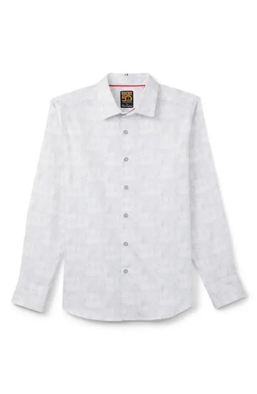 Robert Graham Victory Mode Long Sleeve Stretch Cotton Button Up Shirt