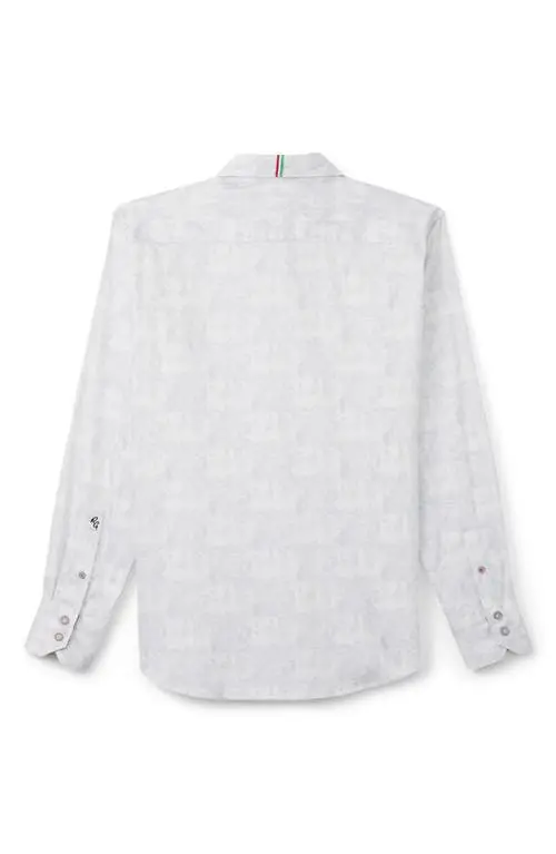 Robert Graham Victory Mode Long Sleeve Stretch Cotton Button Up Shirt