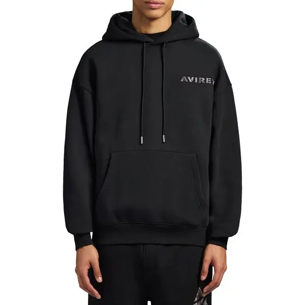 AVIREX Camo Big 'a' Oversize Hoodie