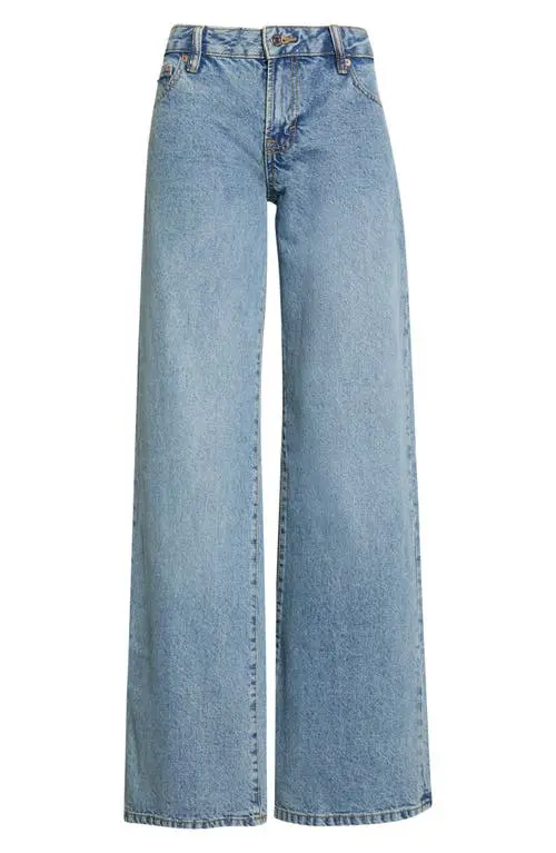 RE/DONE Mica High Waist Wide Leg Jeans