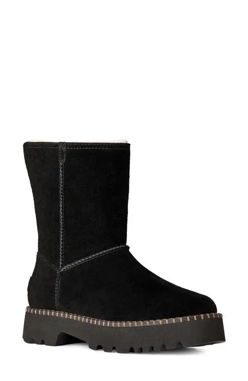 UGG Uptowner Genuine Shearling Boot - Black