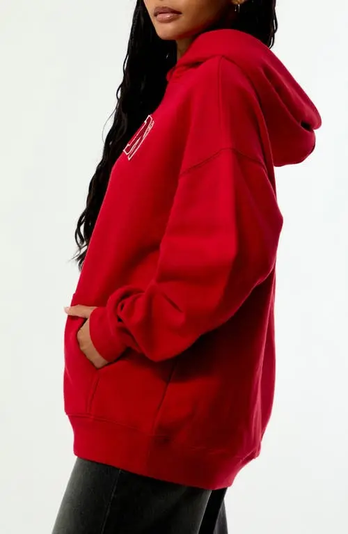 PACSUN Logo 1980 Oversize Cotton Blend Hoodie