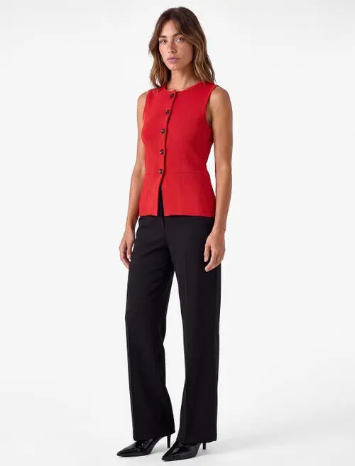 Koton Long Knit Vest