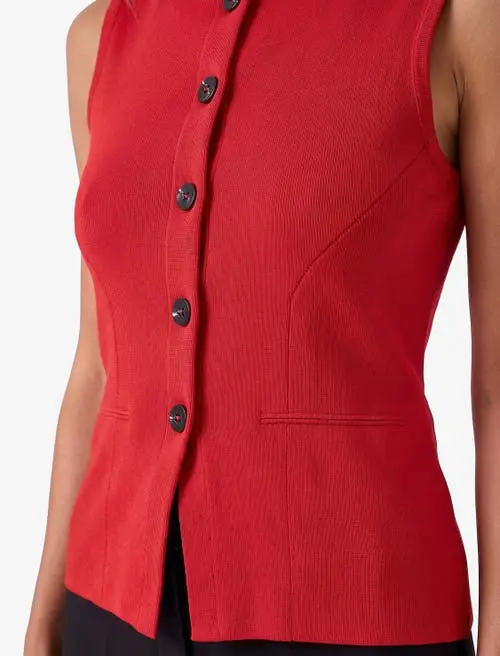 Koton Long Knit Vest