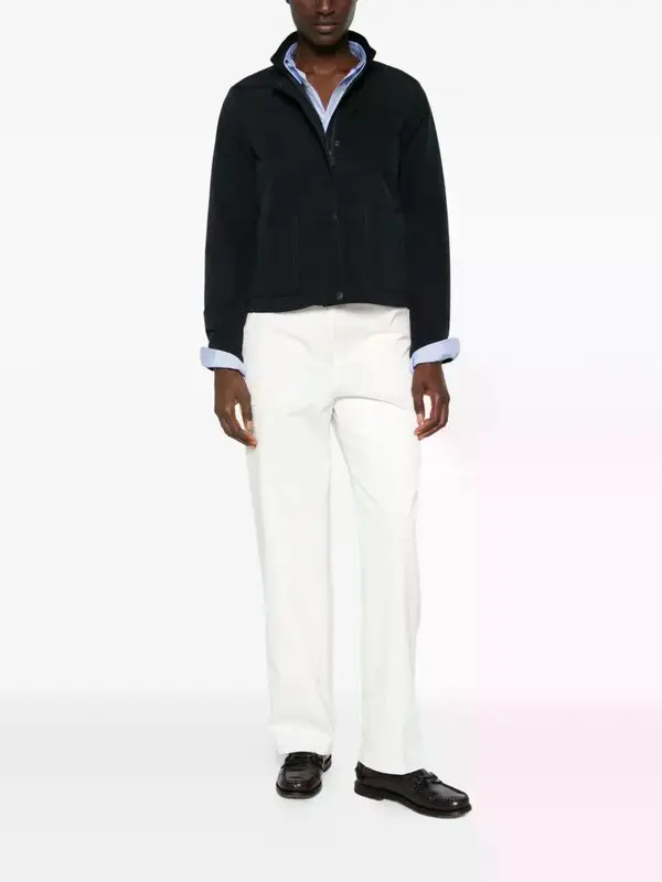 Aspesi Patch-pocket Straight-leg Trousers