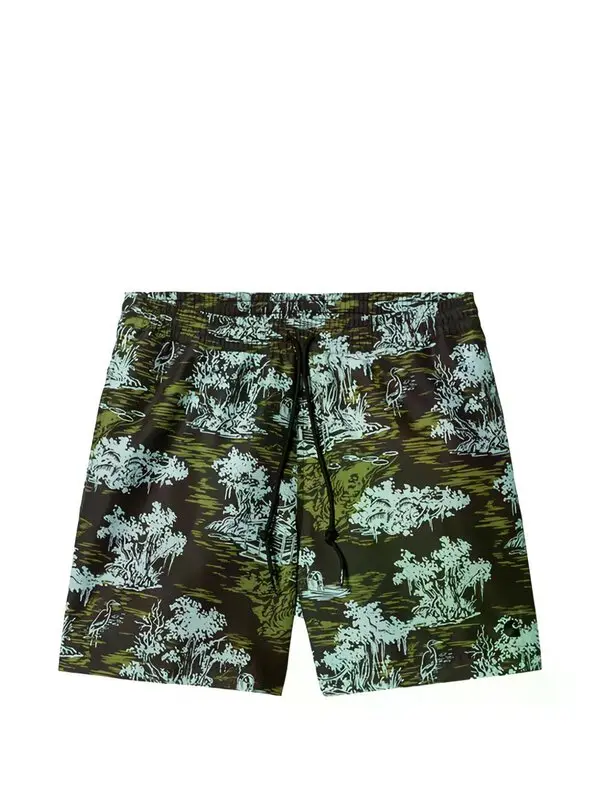 Carhartt Work In Progress Slater Graphic-print Swim Shorts