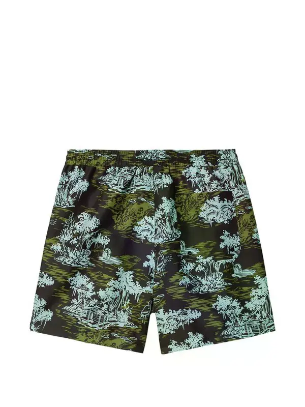 Carhartt Work In Progress Slater Graphic-print Swim Shorts