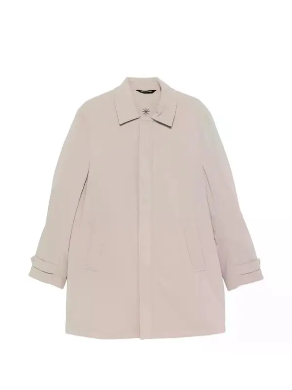 MANUEL RITZ Single-breasted Zip-up Coat