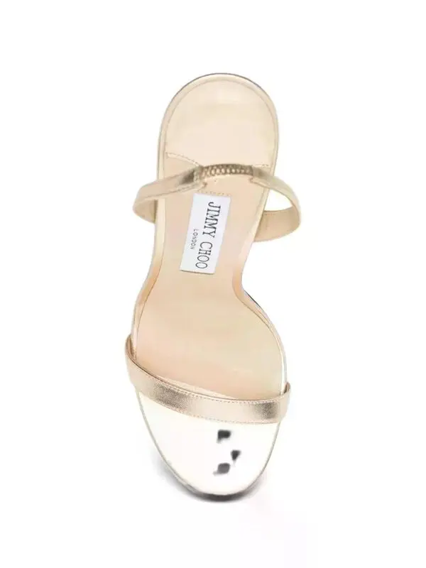 JIMMY CHOO Jenn Leather Sandals