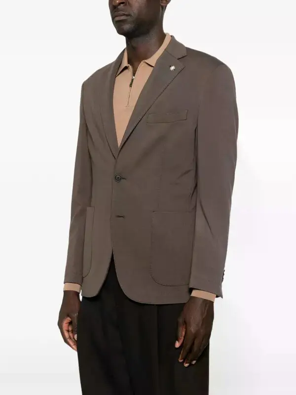 MANUEL RITZ Nuvola Button-up Blazer