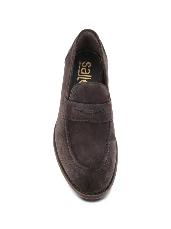 SALLE DE MODE Suede Loafers