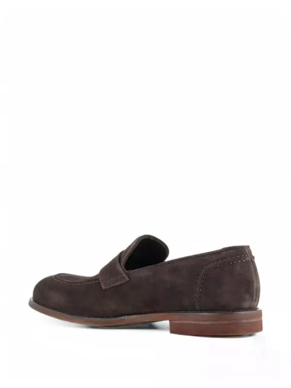 SALLE DE MODE Suede Loafers
