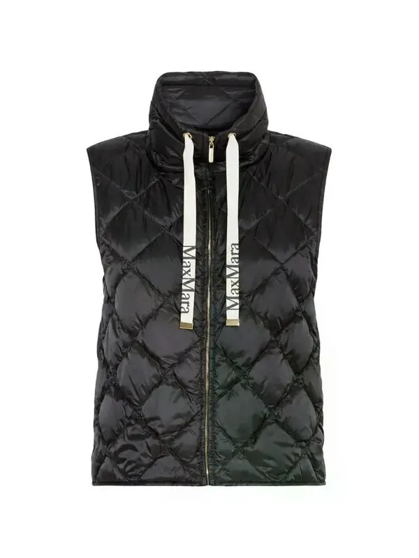 Max Mara Quilted High-neck Gilet