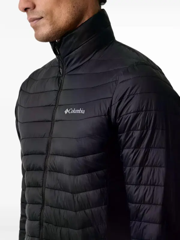 Columbia Powder Pass Quilted Logo-print Jacket