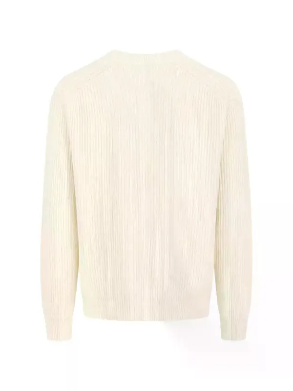 THE PULL Ribbed-knit Crew-neck Sweater