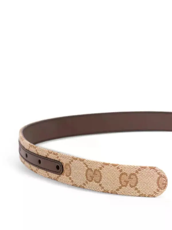 GUCCI Cut Gg Marmont Reversible Belt