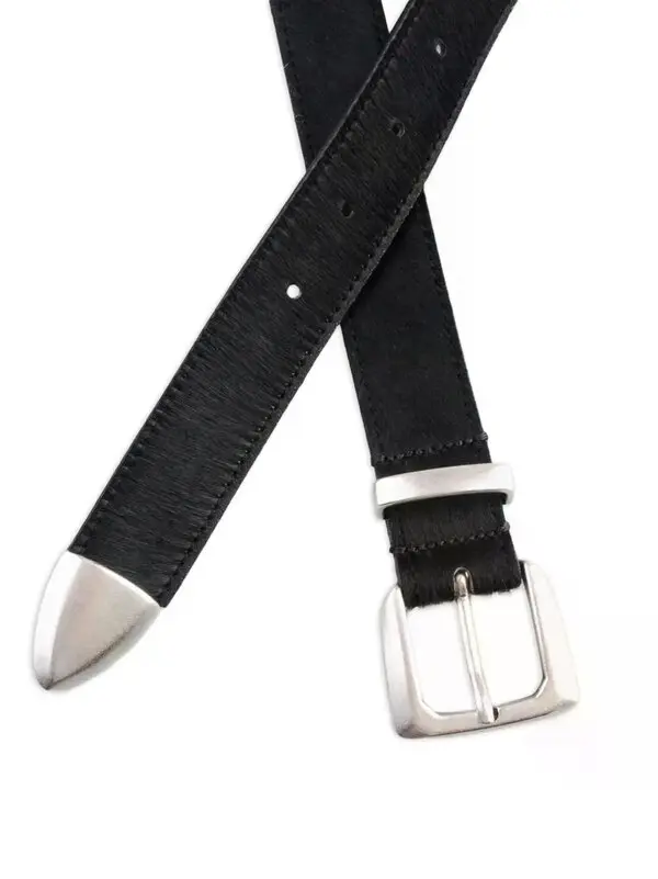 MOLEBO Hairy Leather Belt