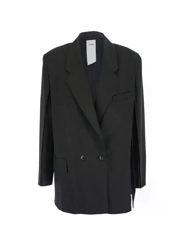 RAME Double-breasted Slit-sleeve Blazer