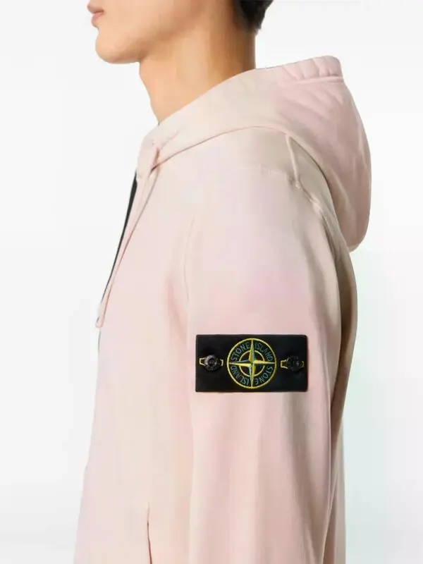 STONE ISLAND 6100062 Organic-cotton Fleece Sweatshirt