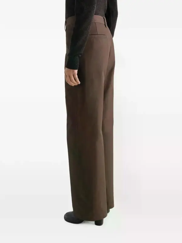 LEMAIRE Straight Pants In Heavy Cotton Twill