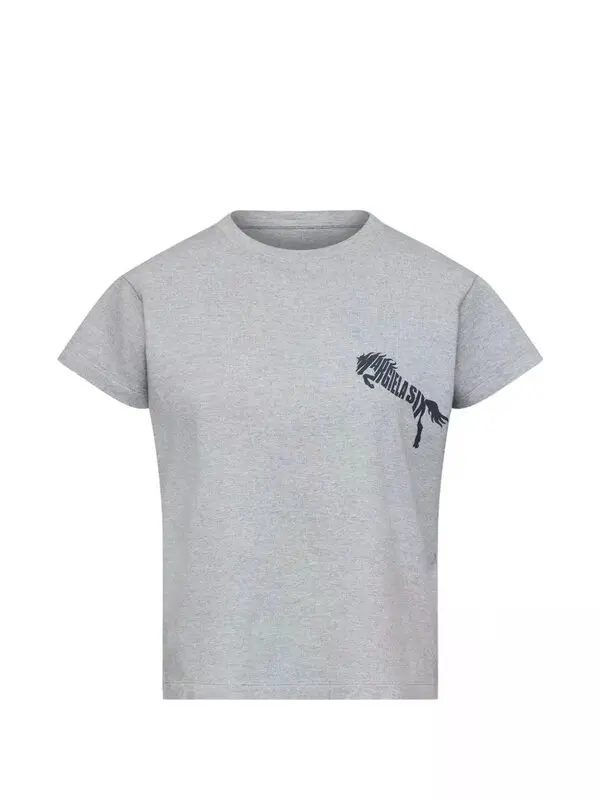 MAISON MARGIELA Graphic-print T-shirt - Grey