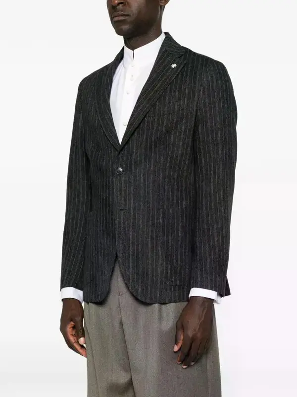 MANUEL RITZ Pinstripe-pattern Blazer