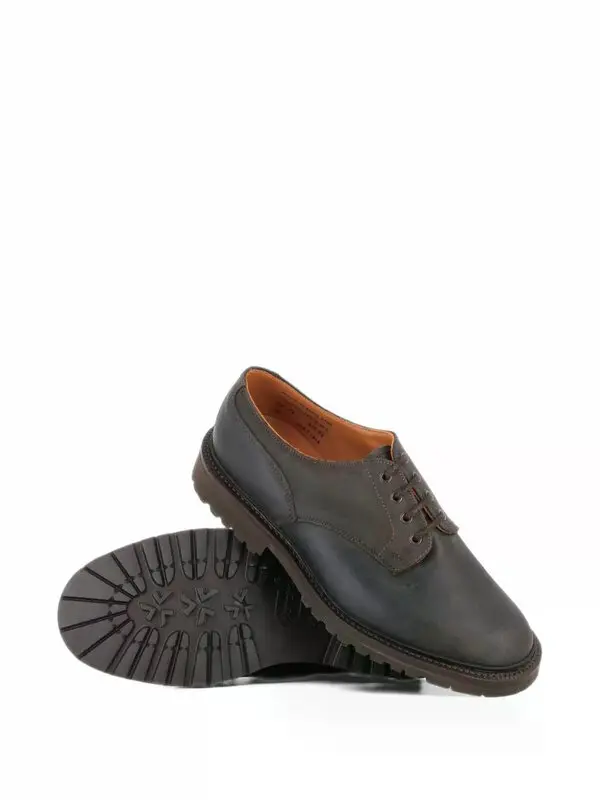 SANDERS Fraser Waxy Oxford Shoes