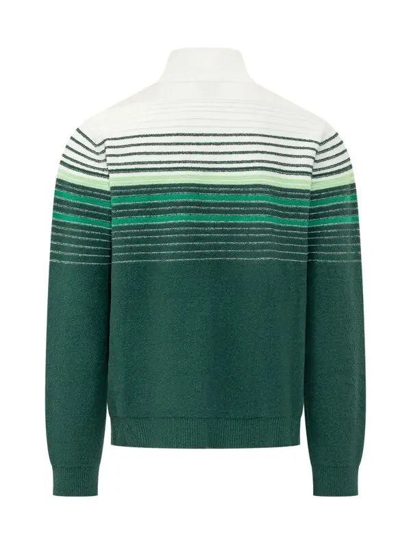 CASABLANCA Striped Zip-up Jacket