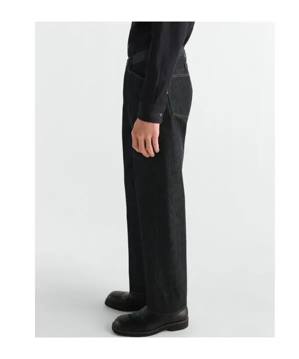 LEMAIRE Straight Leg 5 Pockets In Heavy Denim