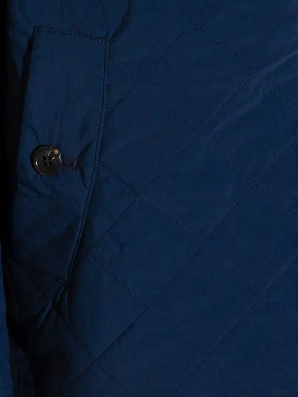 Barbour Stand Collar Diamond Quilted Jacket