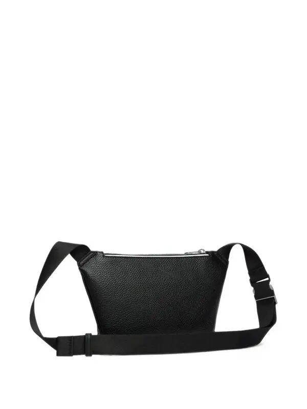TOMMY HILFIGER Logo-plaque Pebbled Messenger Bag