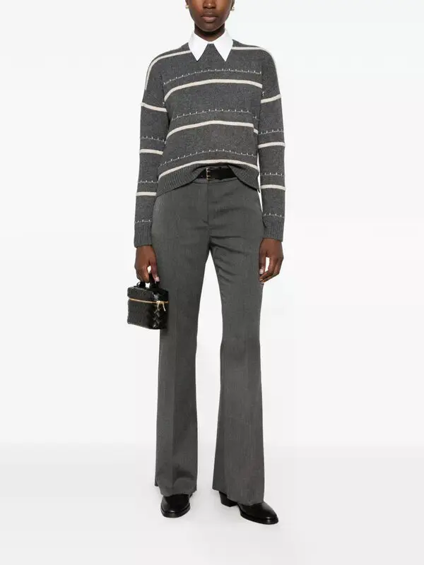 PENNYBLACK Belt-loop Flared Trousers