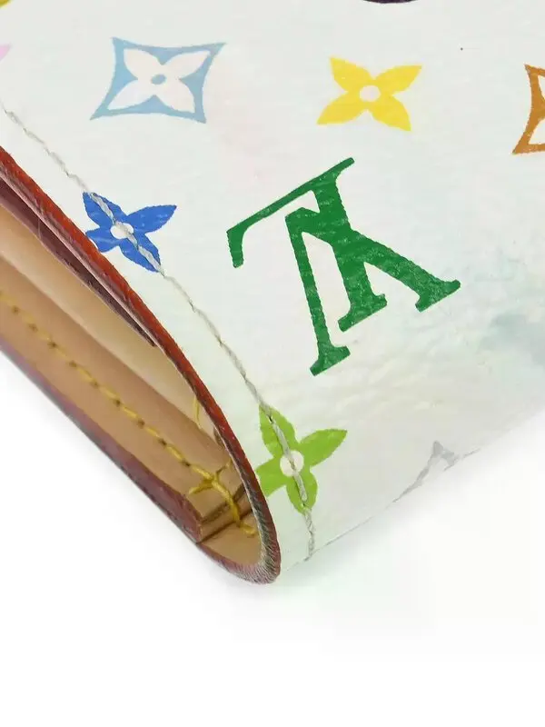 LOUIS VUITTON 2007 X Takashi Murakami Monogram Multicolor Wallet