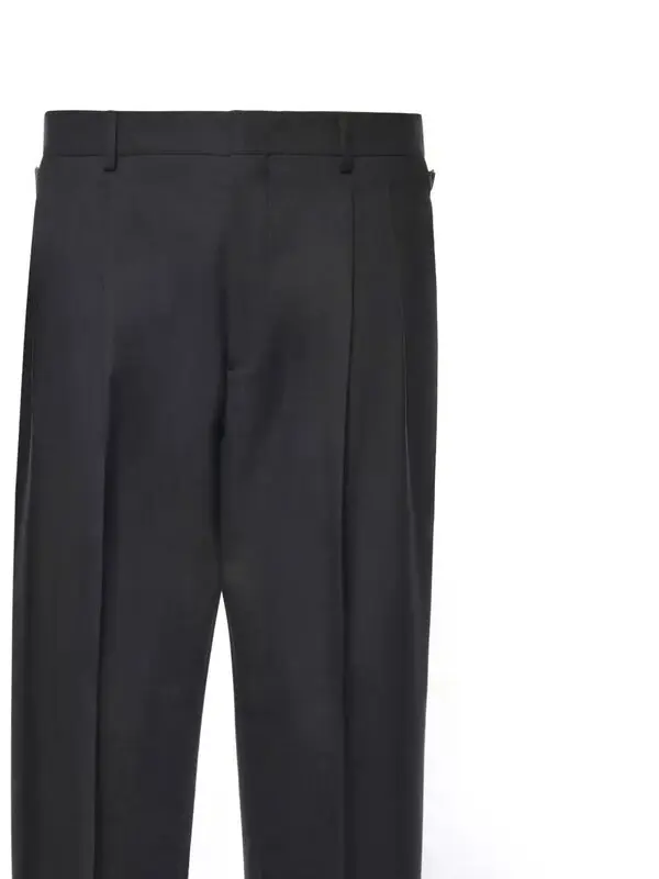 BE ABLE Yoshi Double-pleated Trousers