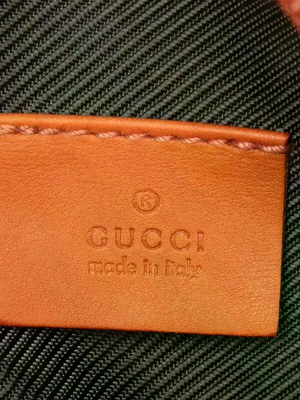 Gucci 2000-2015 Gg Canvas Trimmed Suede Pouch