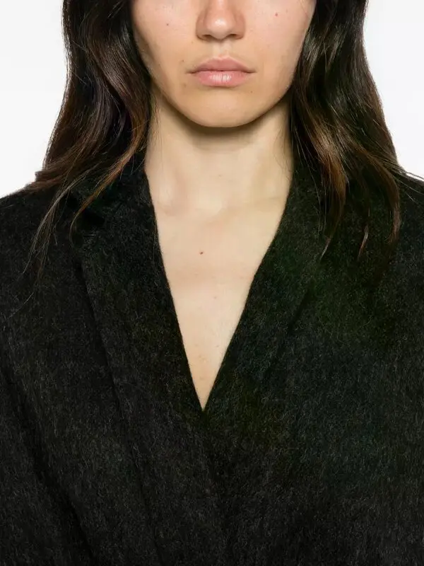DANIELA GREGIS Belted Shawl-collar Jacket
