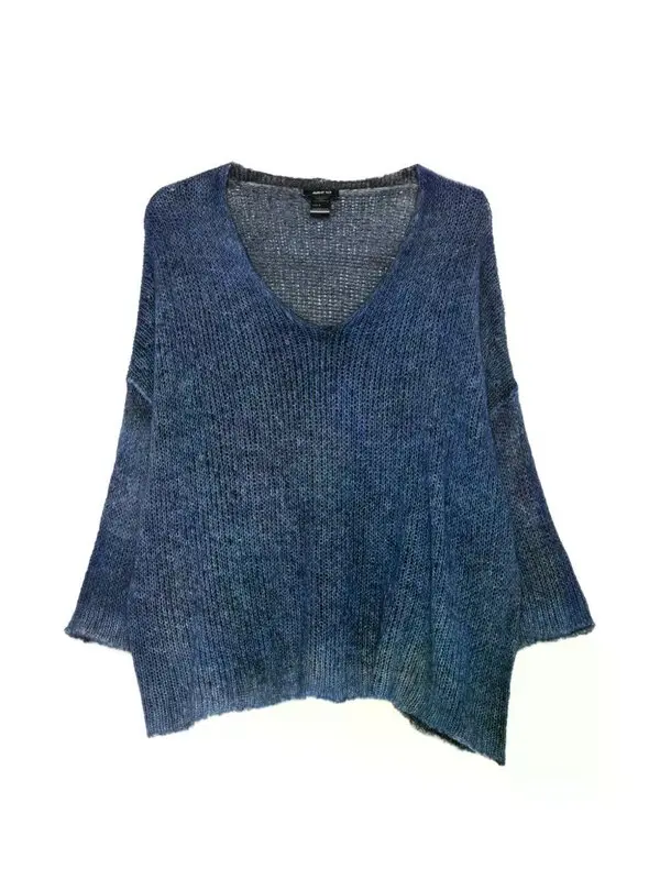 AVANT TOI V-neck Open-knit Sweater