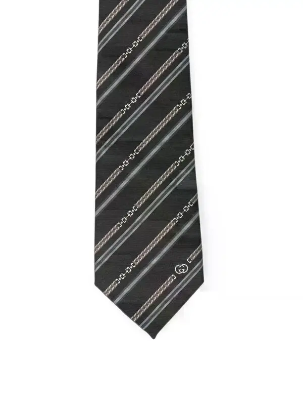 GUCCI Interlocking G Horsebit Tie
