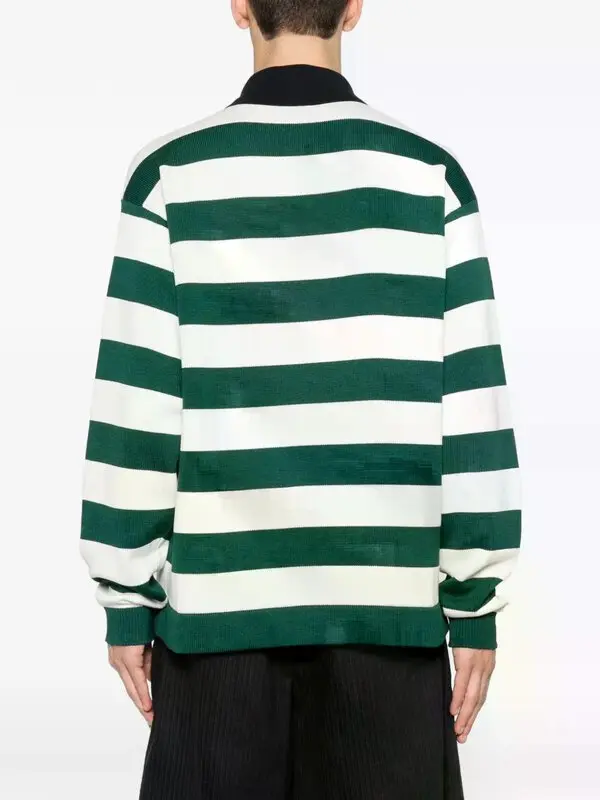 GUCCI Striped Polo Shirt