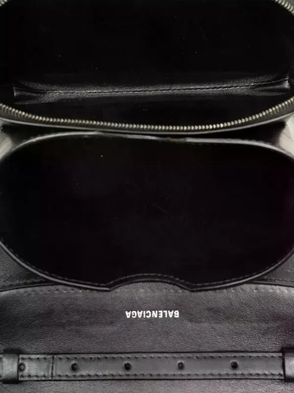 Balenciaga 2019 Leather B Crossbody Bag