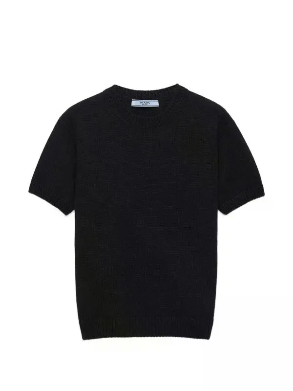 PRADA Short-sleeved Cashmere Sweater