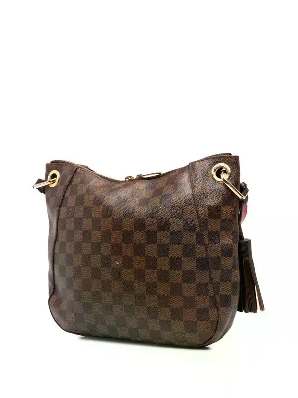 LOUIS VUITTON 2017 Damier Ebene South Bank Besace Crossbody Bag